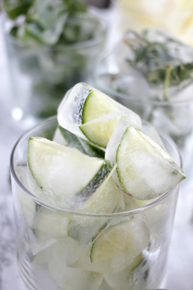 Herb and fruit infused ice cubes – THIRTEEN THOUGHTS
