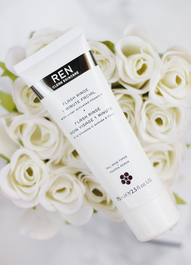 REN Flash Rinse 1-minute facial – THIRTEEN THOUGHTS
