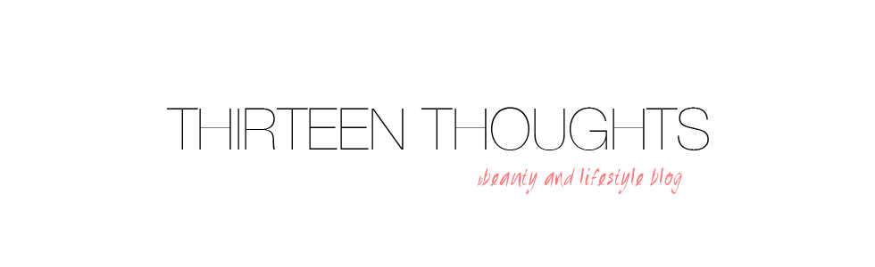 blog logo – THIRTEEN THOUGHTS